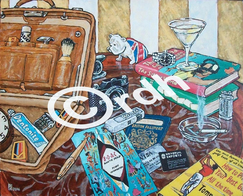 James Bond Art Q Gadgets A4 Artwork Print - Etsy