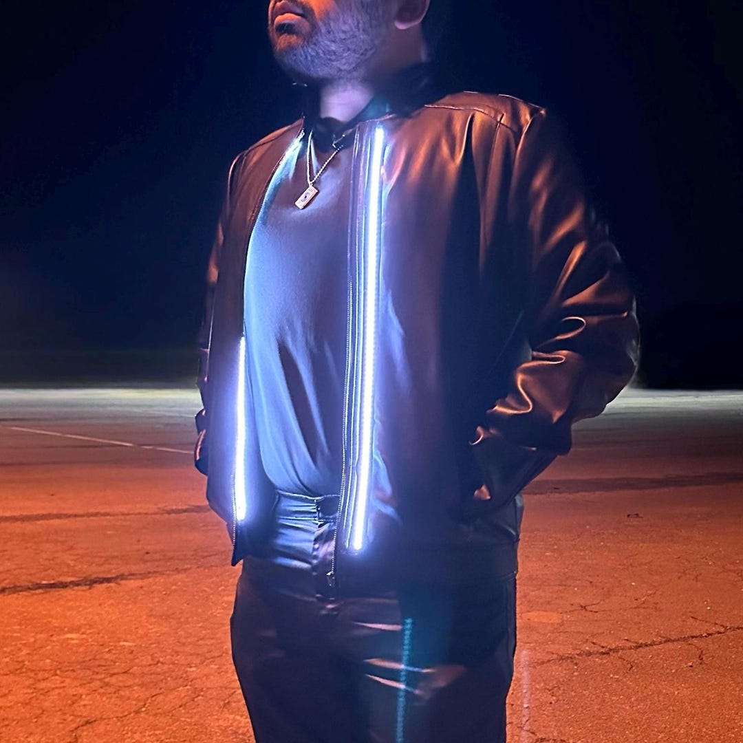 Tron-inspired Kevin Flynn Light up Faux Leather Jacket (multi-color) - Etsy