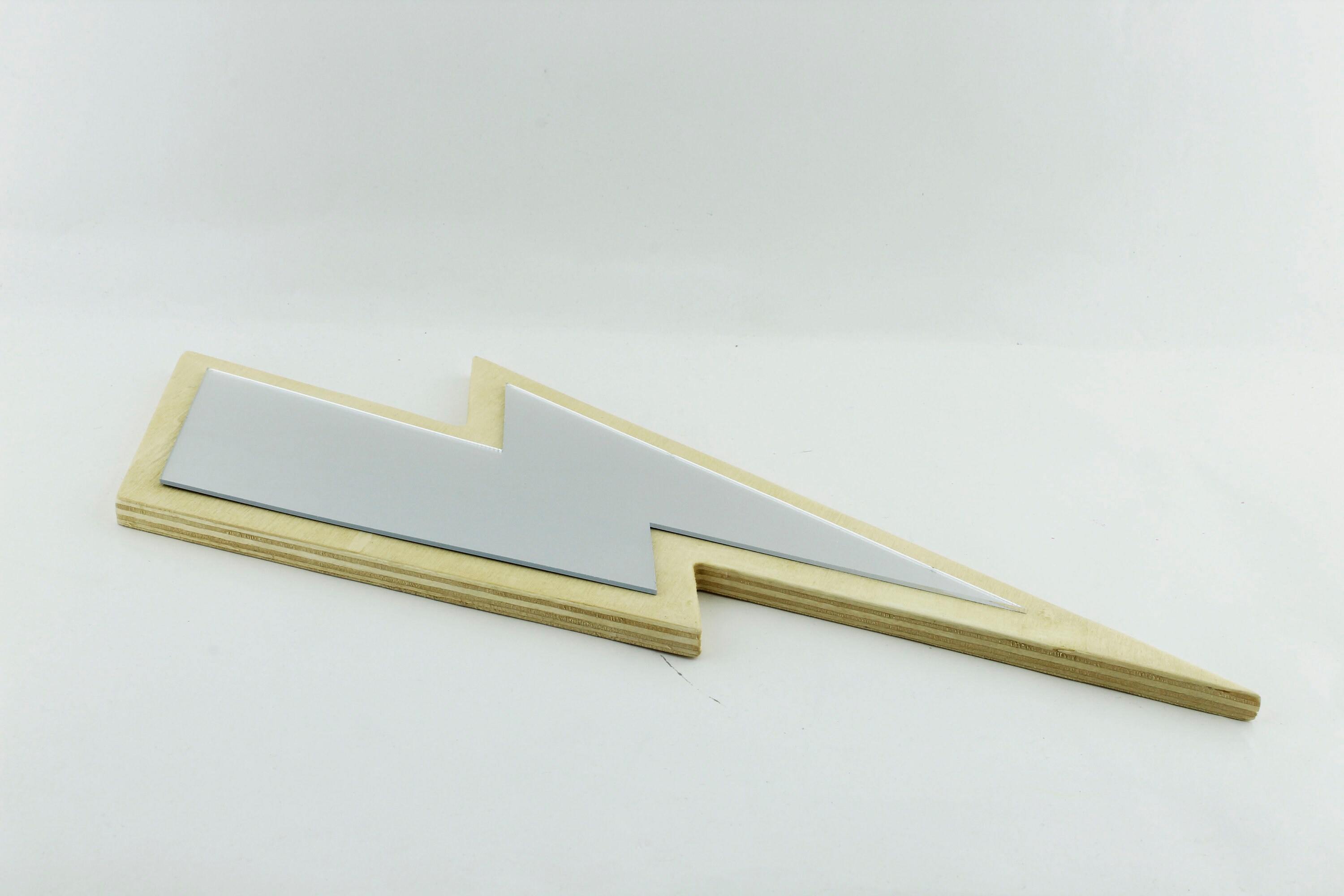 Lightning Thunder Bolt Shaped Wooden Kids Mirrors Boys | Etsy
