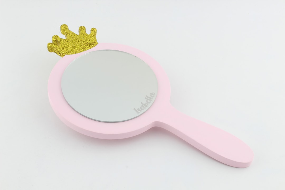 Princess Crown Kids Handheld Mirror Personalized Gift Gift - Etsy
