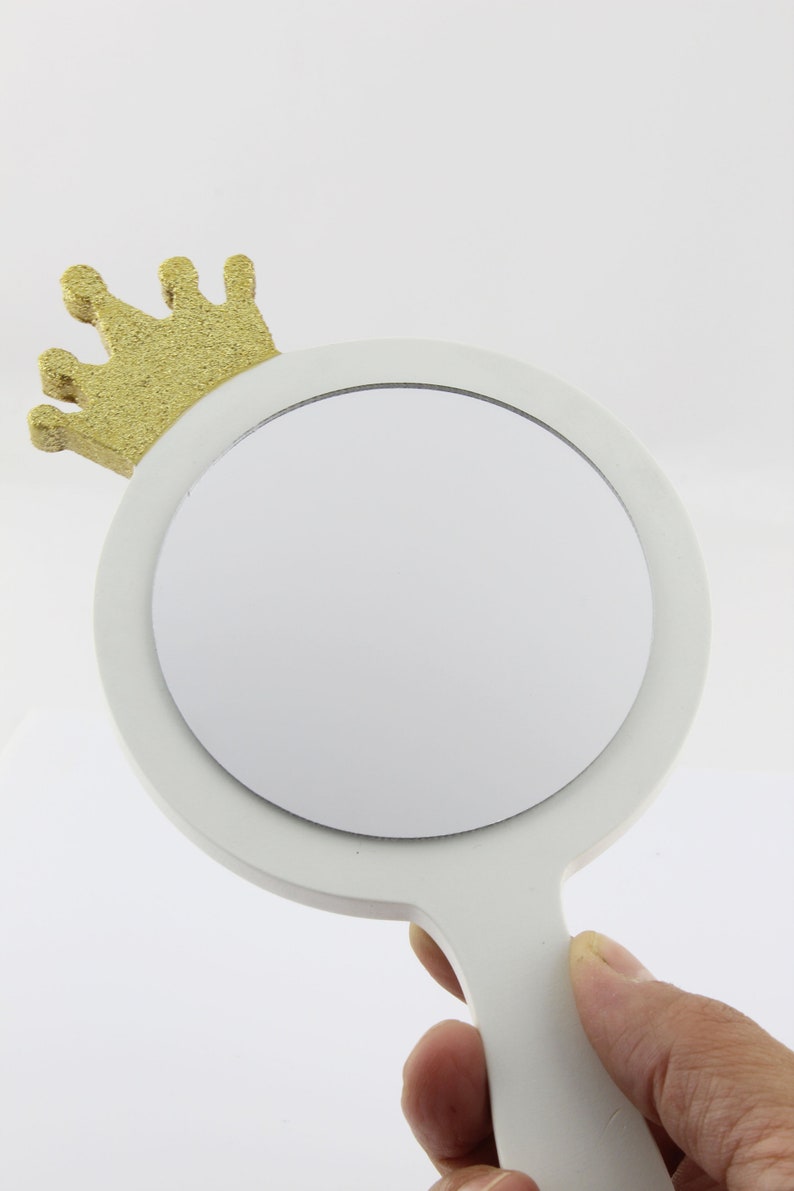 Princess Crown Kids Handheld Mirror Girls Christmas Gift - Etsy