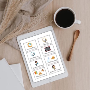 Digital Sensory Break Choice Cards | Printable Calm Down Cards | Autism ...