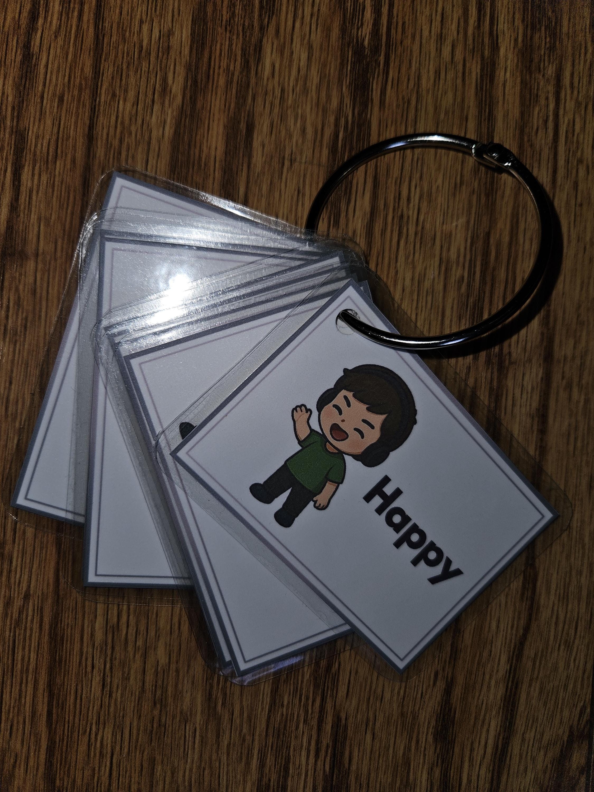 Kid's Emotions Flashcards – Printable Feelings Cards | Emotional ...