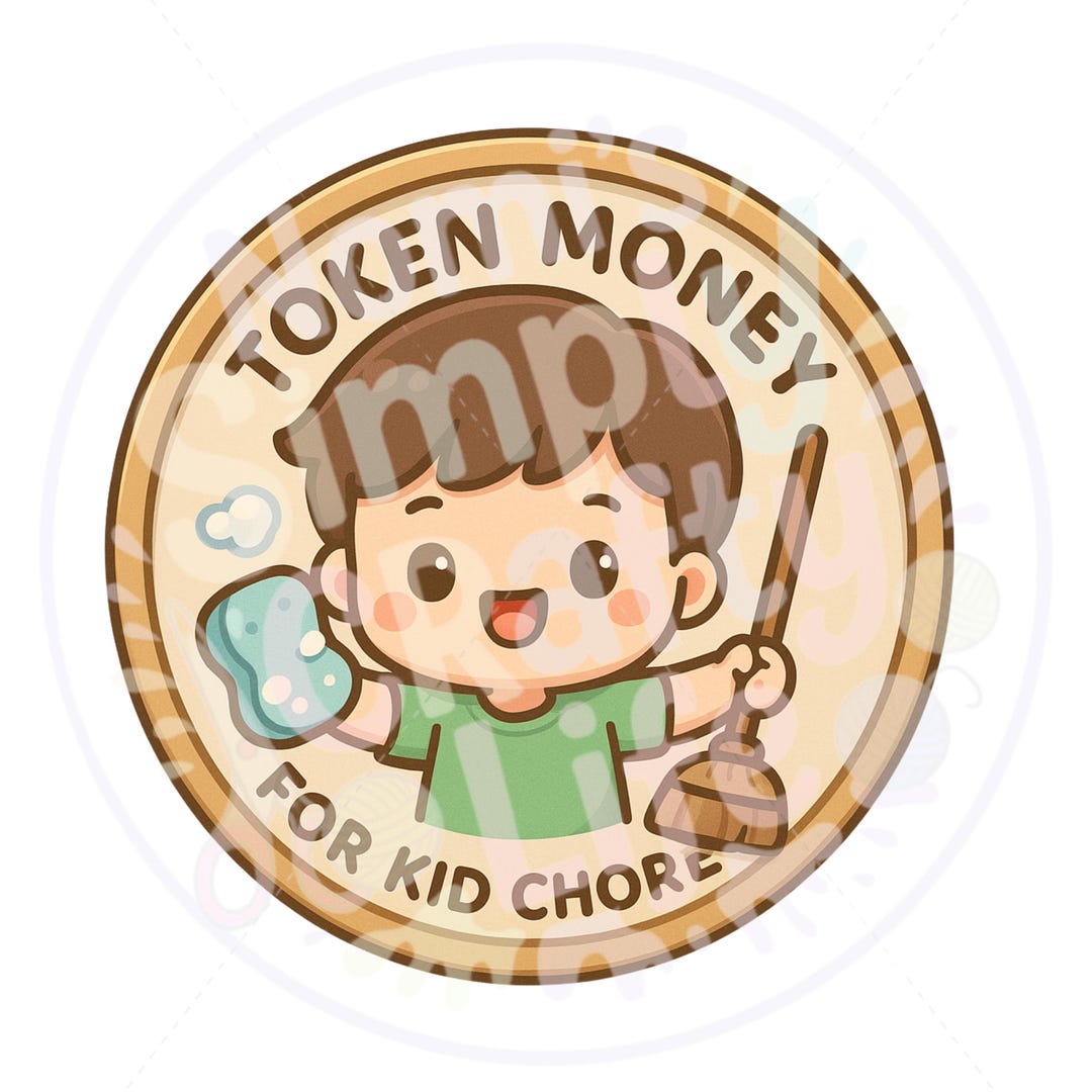 Printable Token Money: Chore Reward System (digital Download) - Etsy