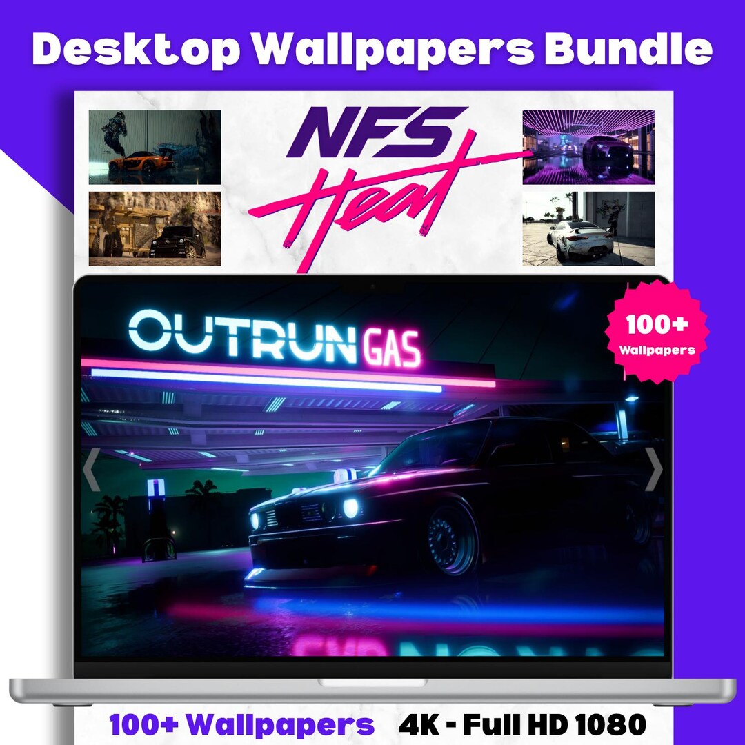 Need for Speed Heat Wallpaper Pack: 4K & HD Gaming Backgrounds (digital ...