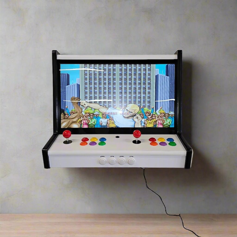 Wall Mounted Arcade Game, Machine, Cabinet - Etsy