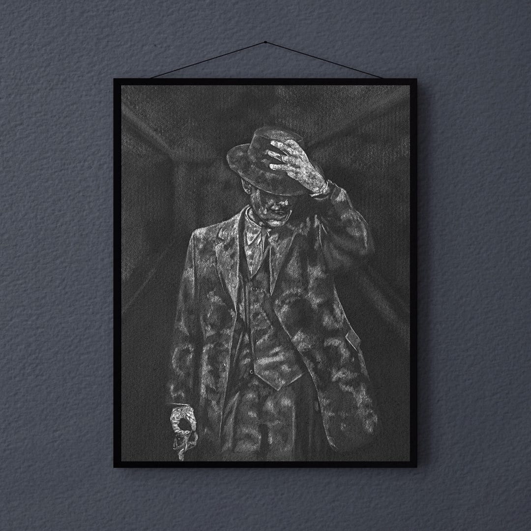 Oppenheimer Print | Oil Pastel on Paper | Printable Digital Art ...