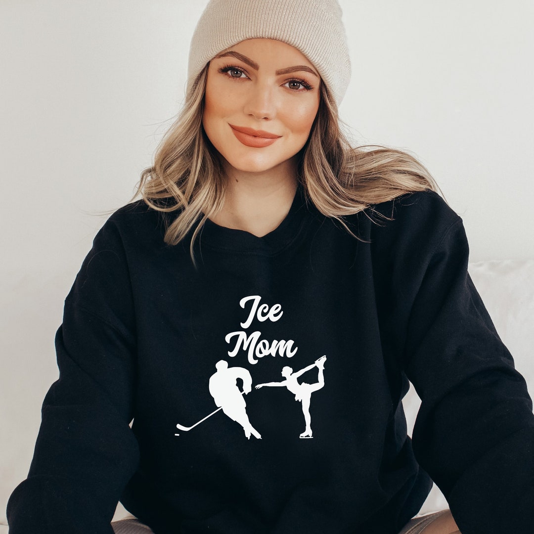 Hockey Mom Skate Mom Figure Skate Mom Hockey Mom Shirt Figure Skate Mom Shirt T Ice