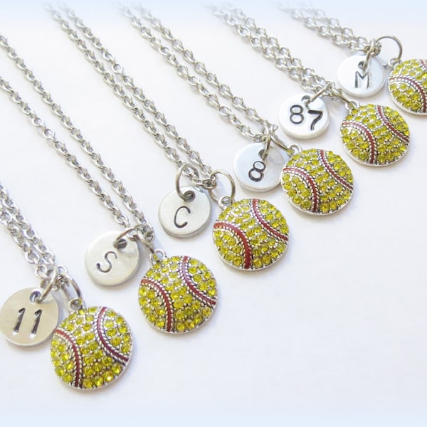 Softball Jewelry - Etsy