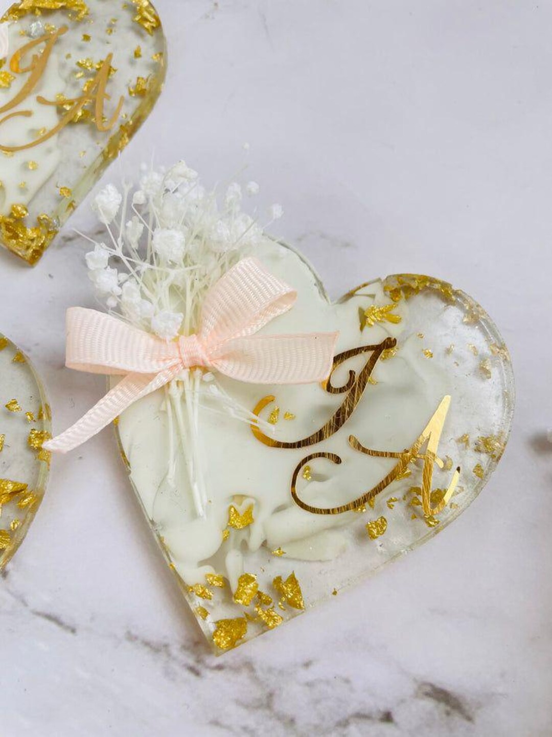 Resin Heart Wedding Favors: Personalized Guest Gifts, Bulk,favours ...