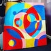 Original Oil Painting, Mid-century Orphism, Art Deco, 48x48 - Etsy