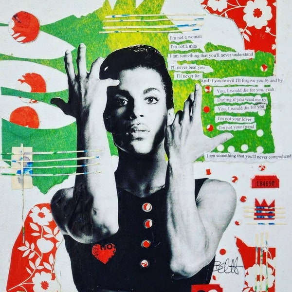 Prince Painting - Etsy