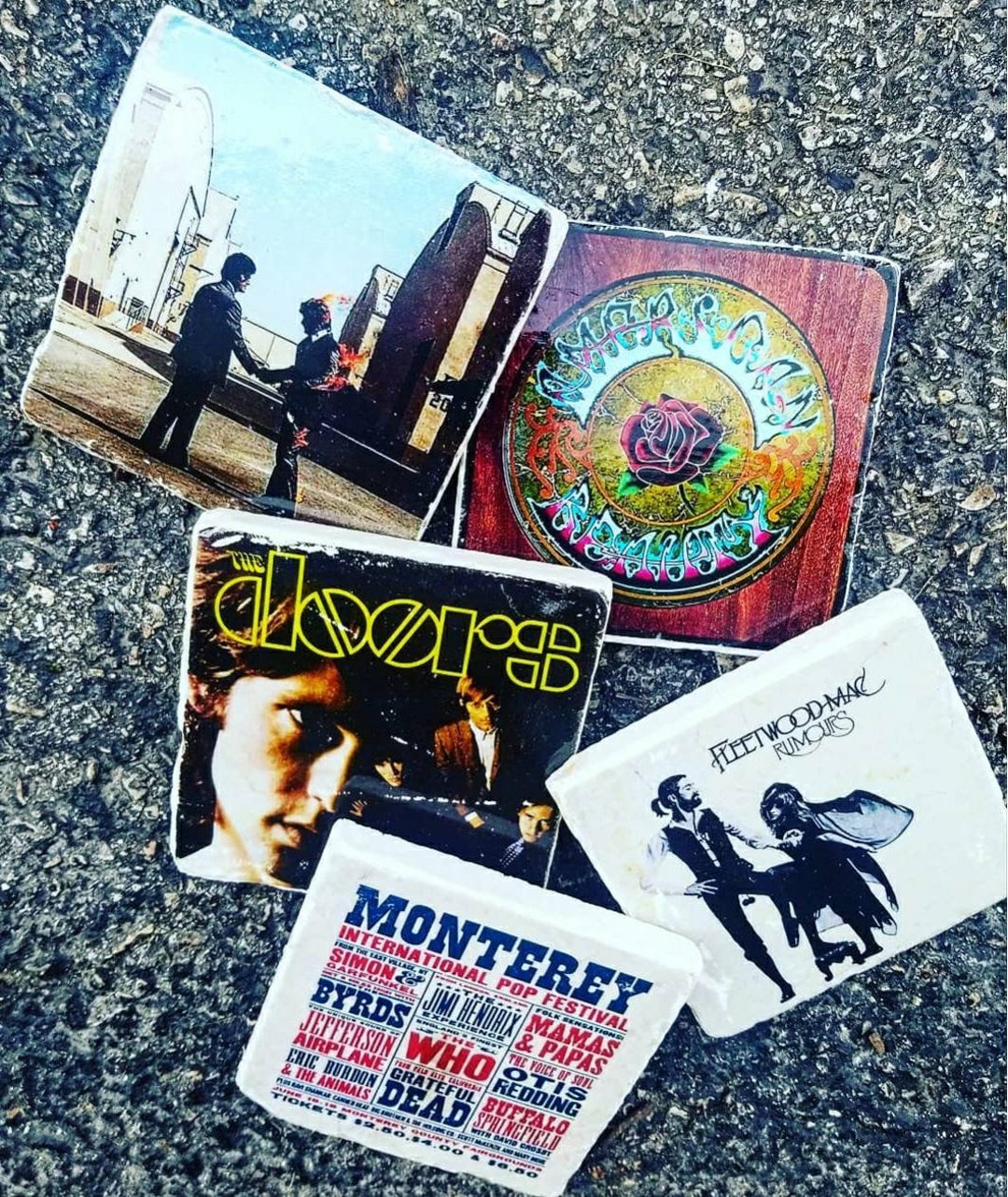 Album Cover Coasters, Handmade, Custom, Music Lover Gift, Musicians ...