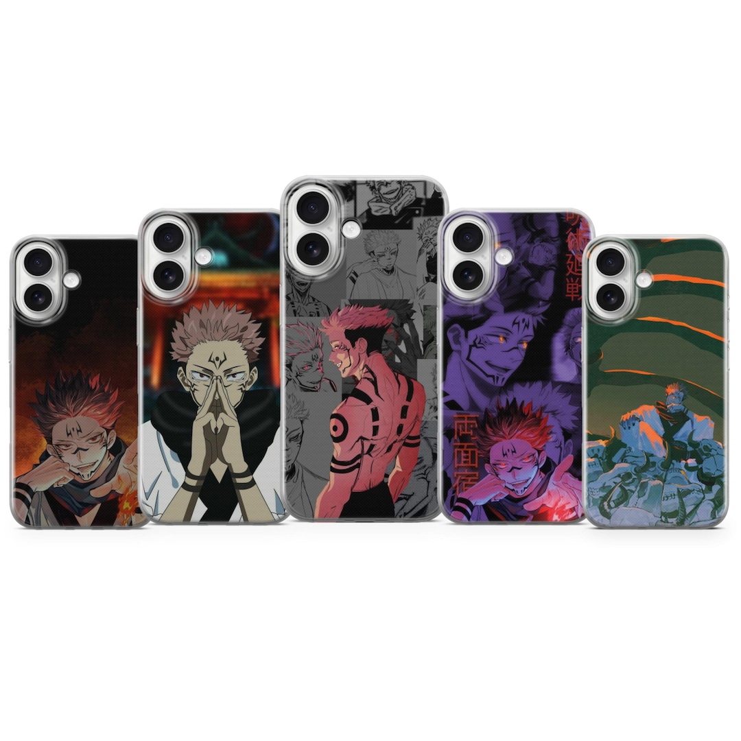 Itadori Yuji Phone Case Sukuna Jujutsu Kaisen Anime Cover for iPhone 17 ...