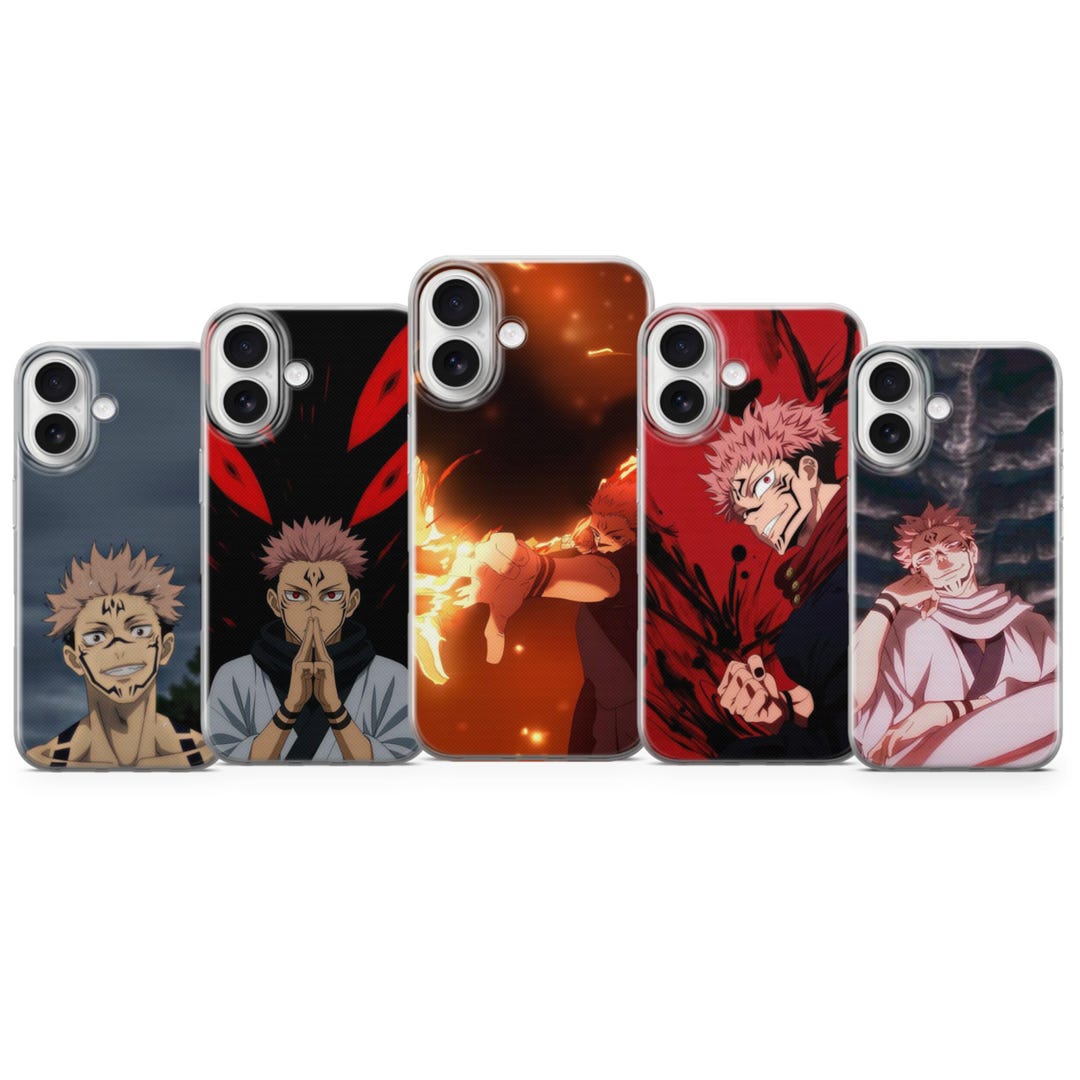 Ryomen Sukuna Phone Case – Jujutsu Kaisen King of Curses Anime Cover ...