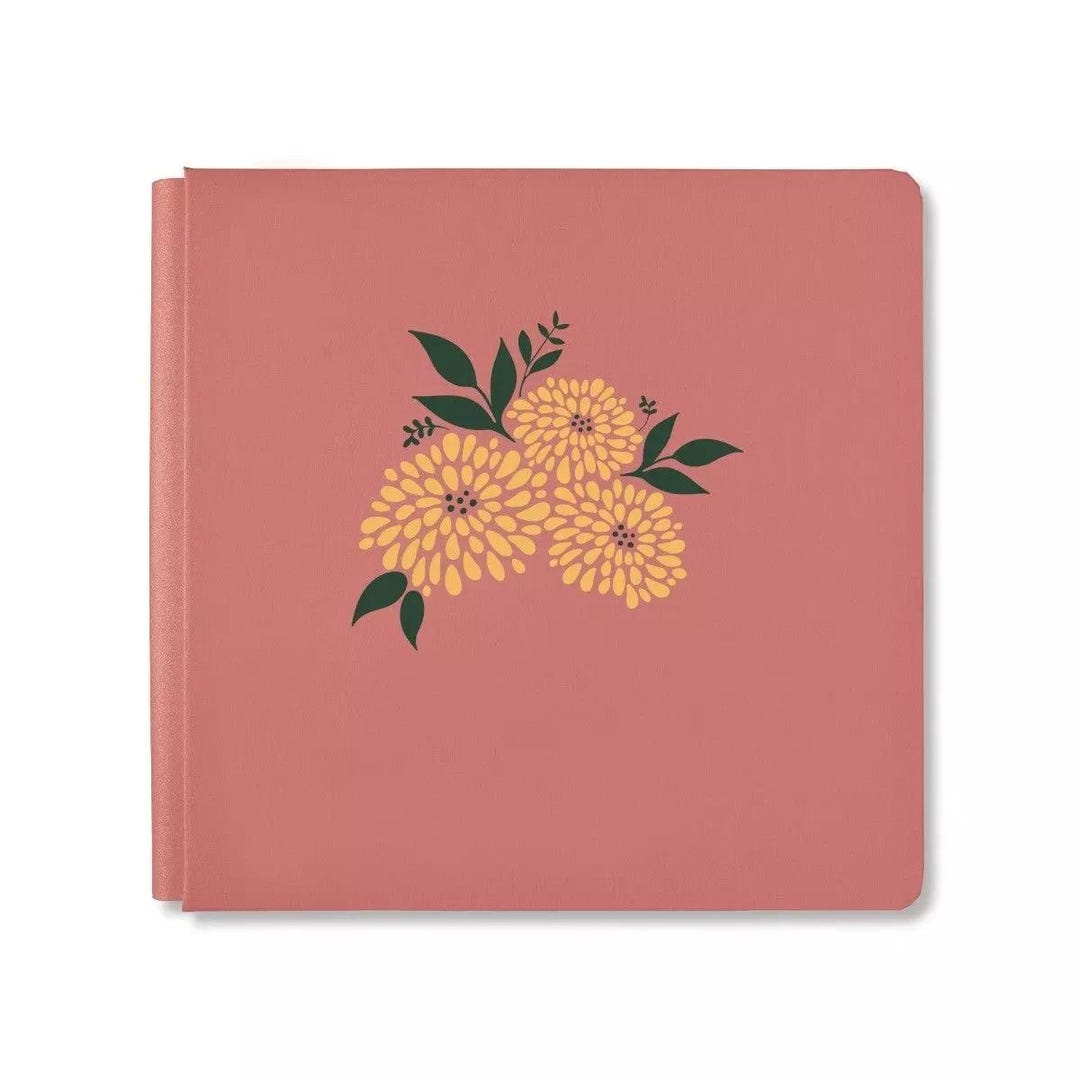 Creative Memories 12x12 Terra Cotta Croptoberfest 2025 Mums Foiled Flex ...