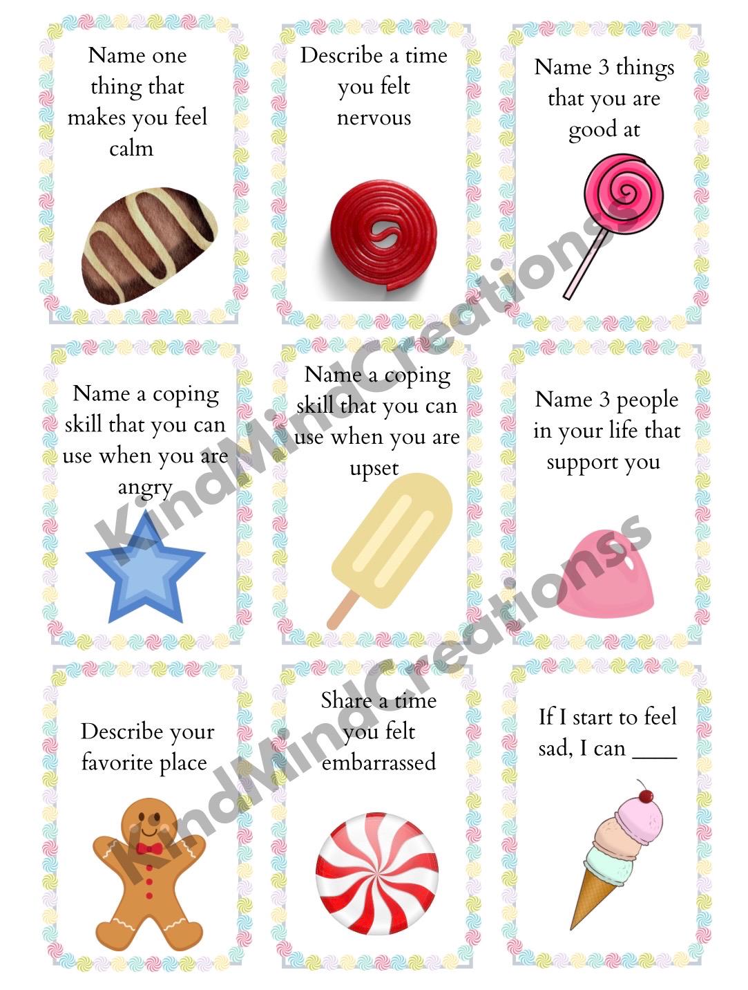 Coping Skills Candy Land - Etsy