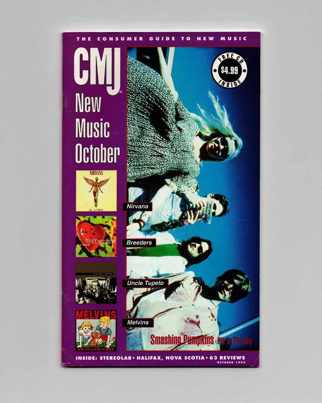 CMJ Magazine (the Consumer Guide to New Music) - Etsy