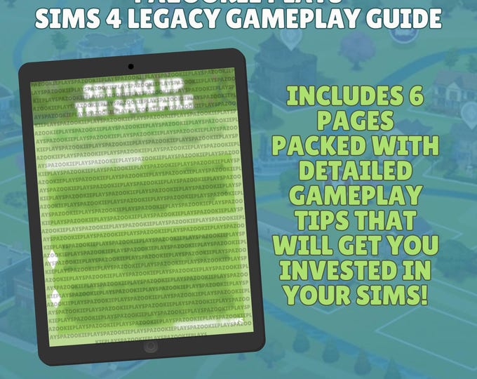 Sims 4 Gameplay Tips Guide: Get Invested (PDF Digital Download) - Etsy