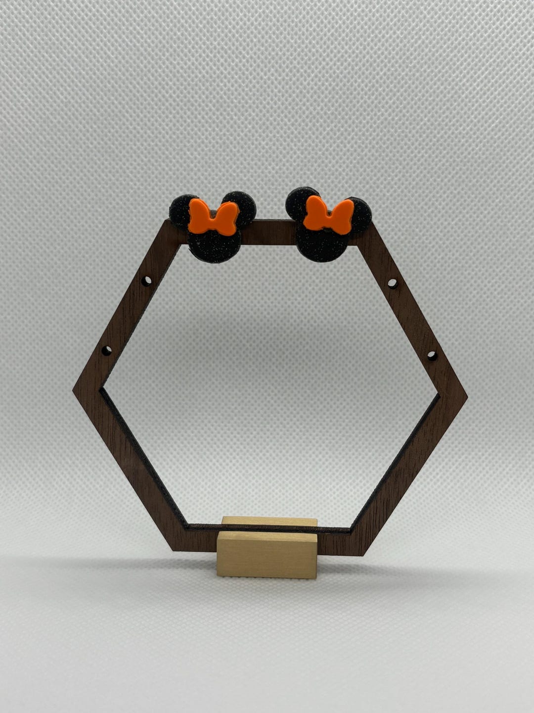 Customizable Polymer Clay Mickey/minnie Earrings - Etsy