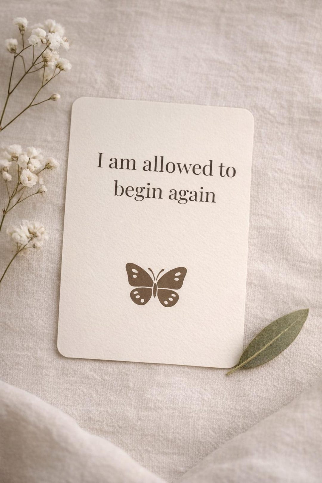 New Beginnings Affirmation Art Set – Growth & Life Transitions (digital ...