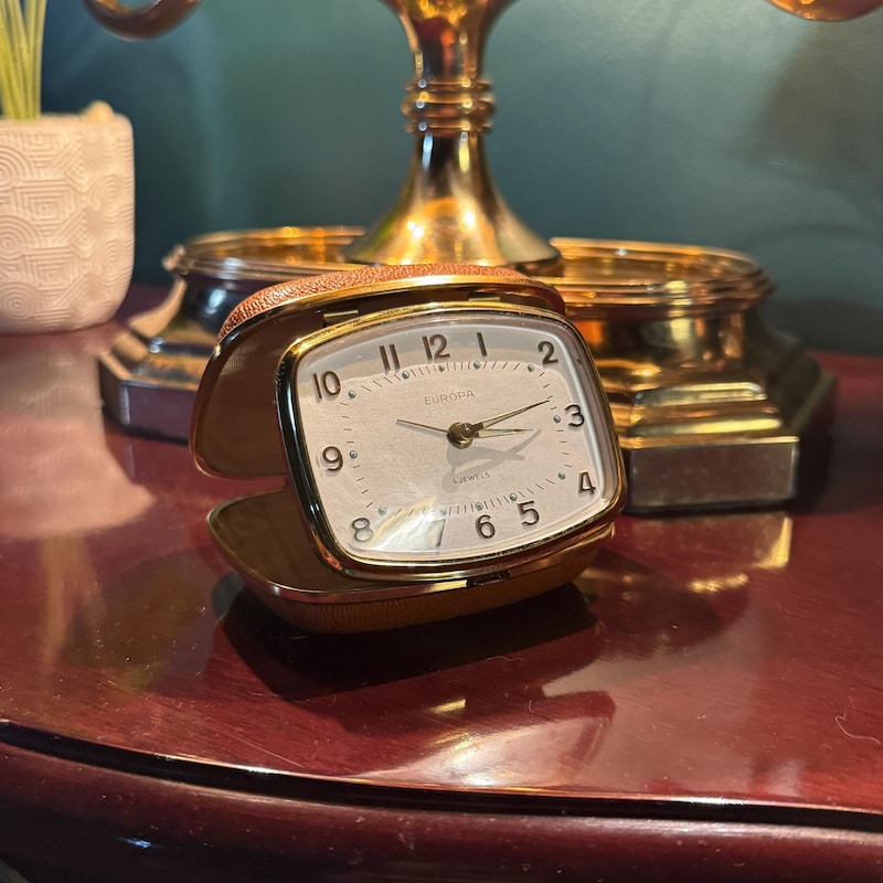 Vintage Europa Wall Clock - Etsy