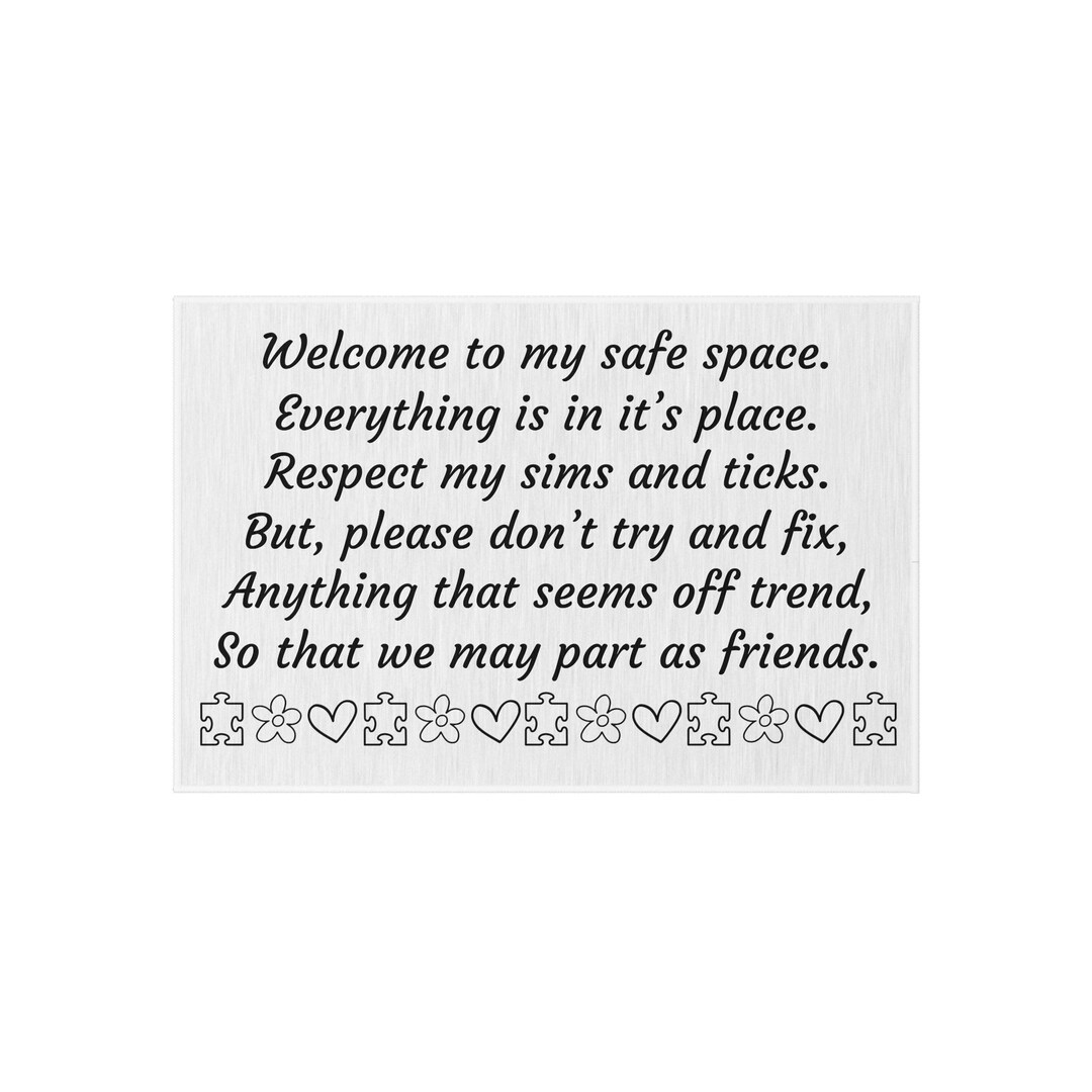 On the Spectrum Door Mat - Autism Decor - Etsy