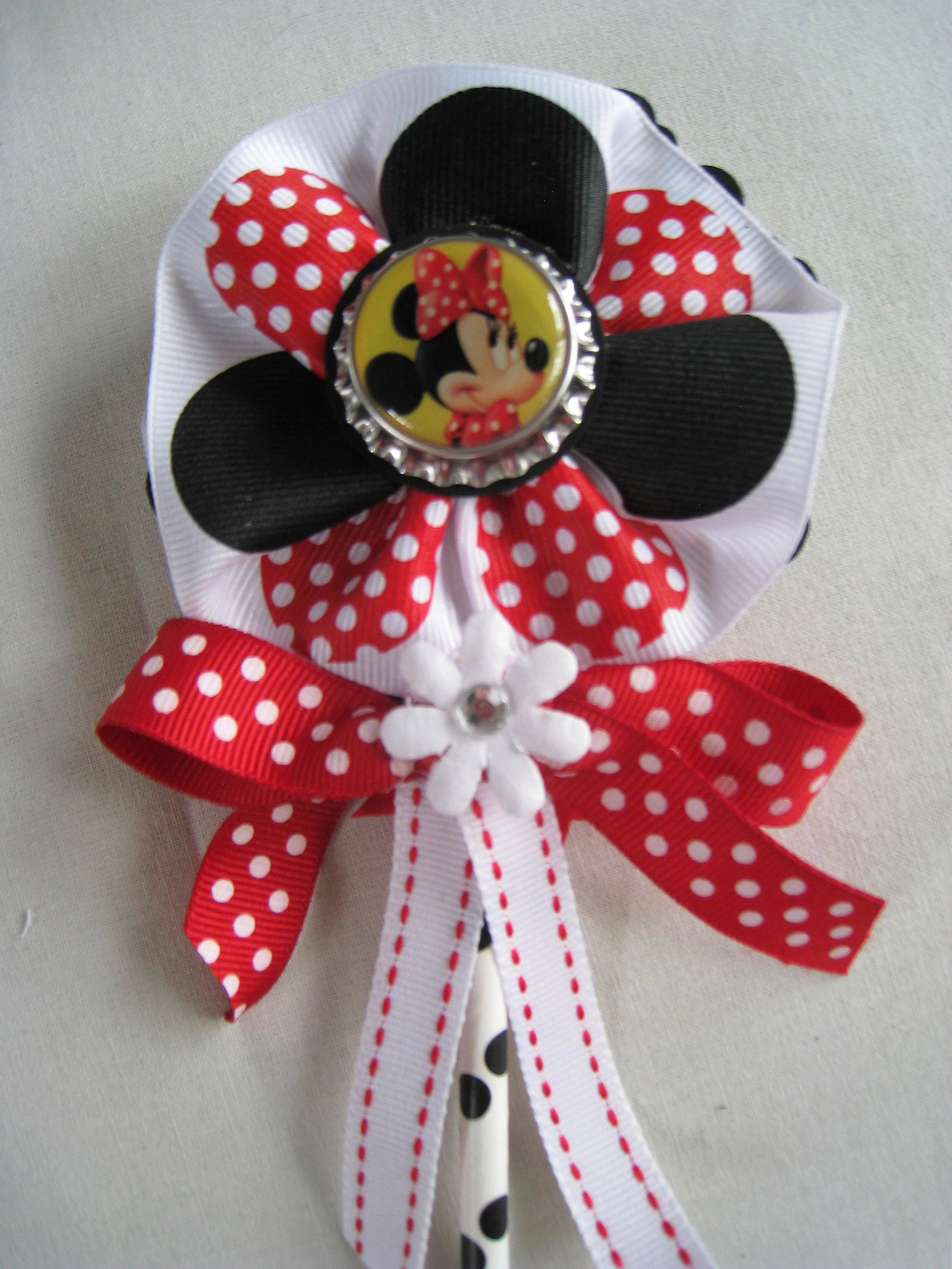 Minnie Mouse Wand Lollipop Card | Etsy