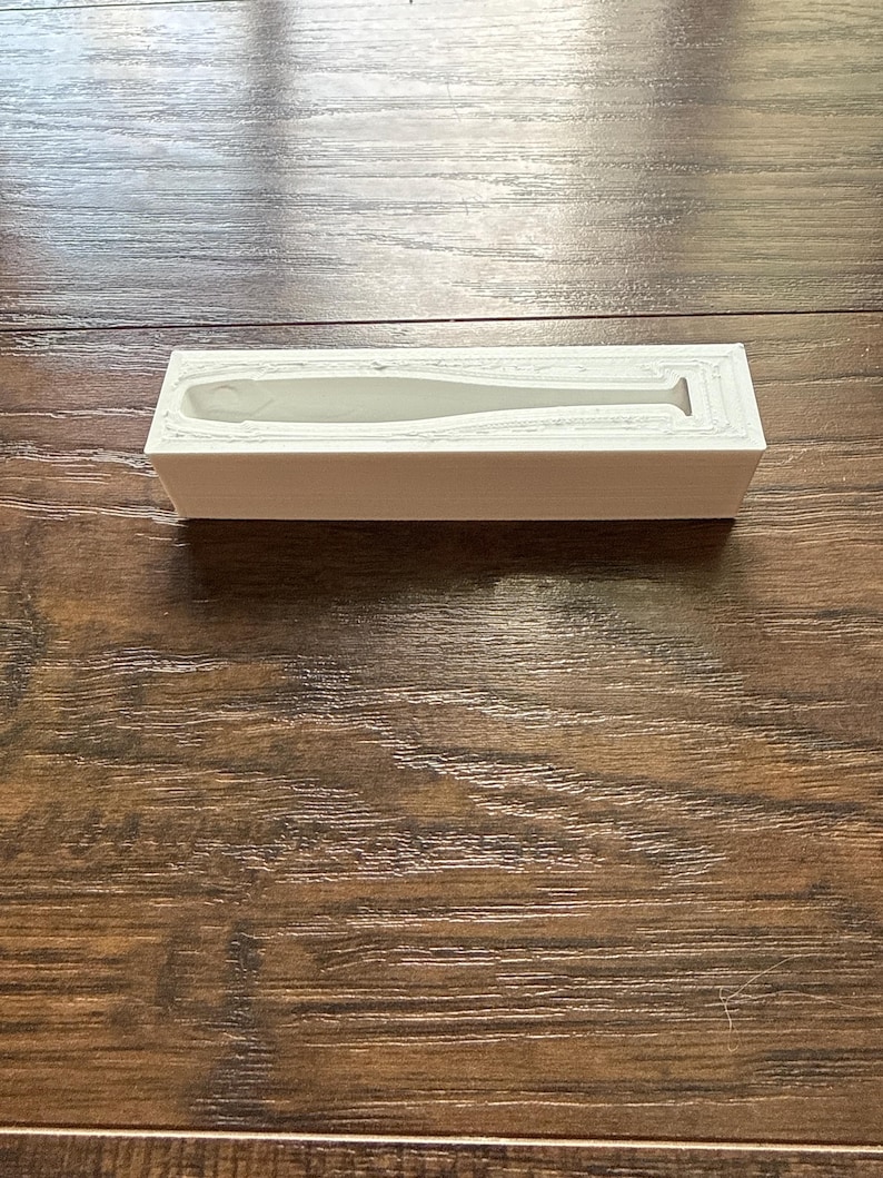 3.5” Swimbait Mold | Single Cavity Paddle Tail Fishing Lure Mold | PETG ...
