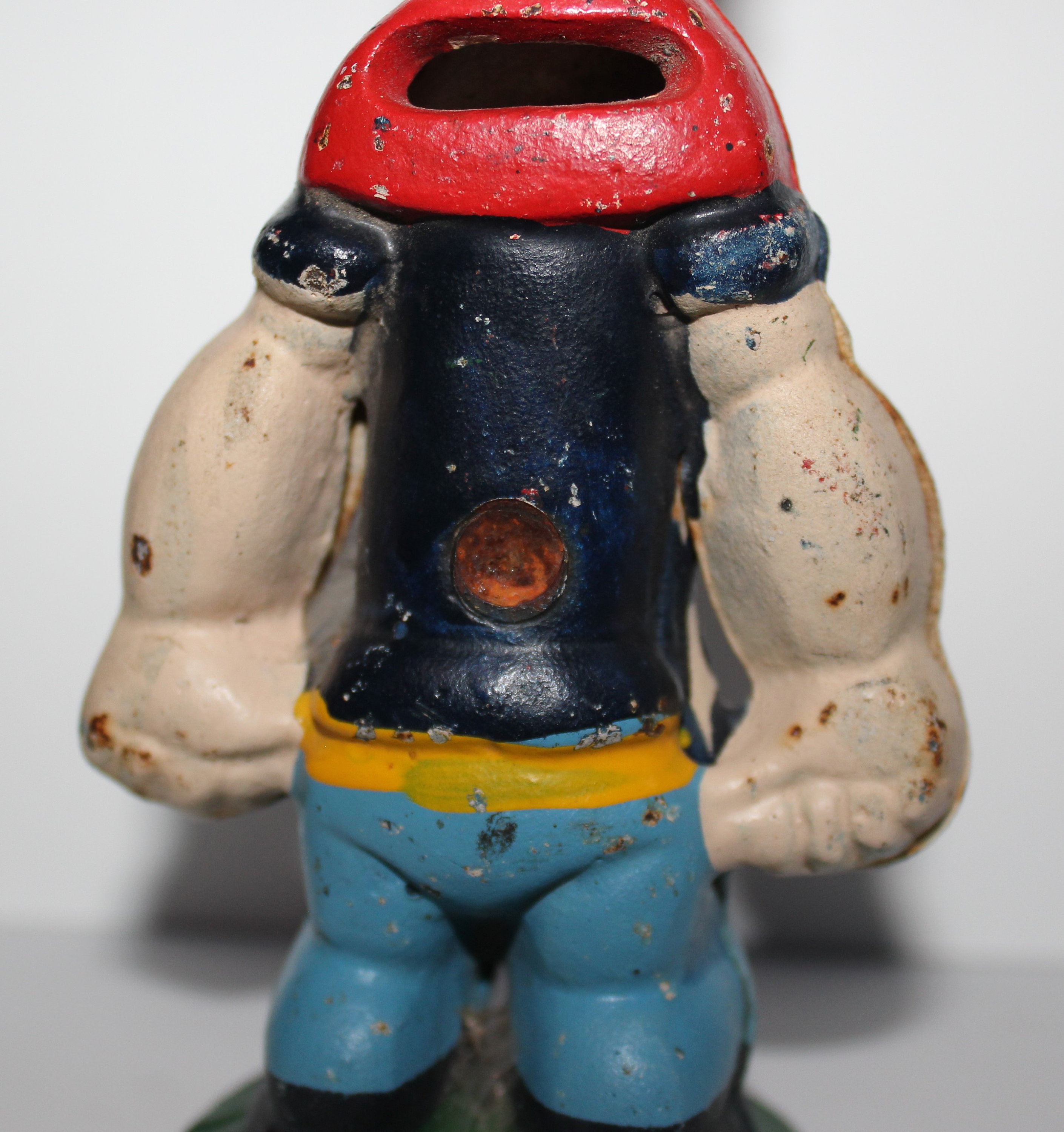 Vintage Popeye the Sailor Man Cast Iron Piggy Bank - Etsy