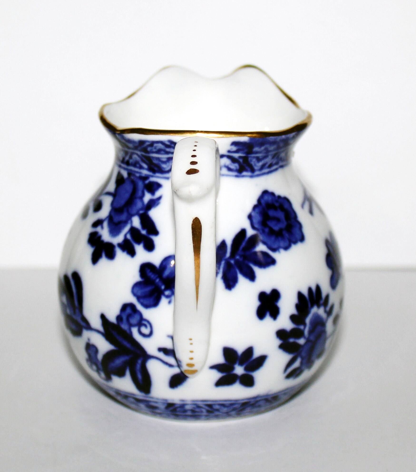 Vintage Coalport, Old Coalport Blue Pattern Creamer - Etsy
