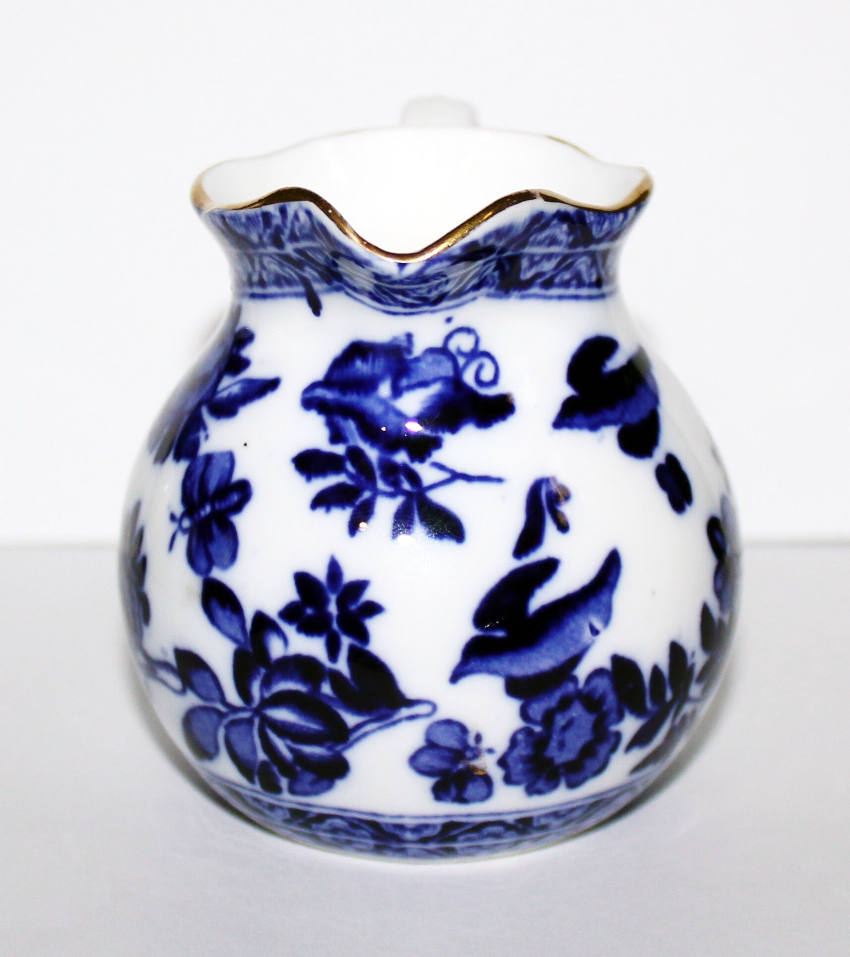 Vintage Coalport, Old Coalport Blue Pattern Creamer - Etsy