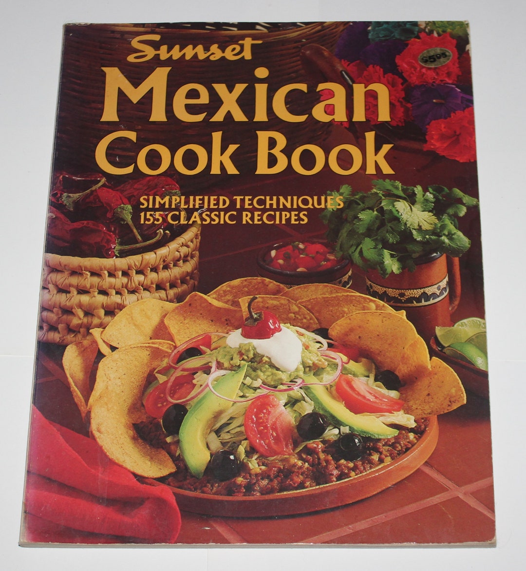 Vintage Sunset Mexican Cookbook Classic Recipes - Etsy