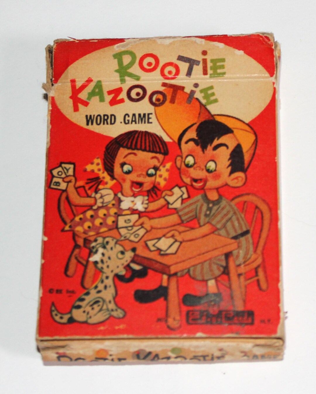 Vintage Rootie Kazootie Word Card Game 1950s ED-U Cards - Etsy