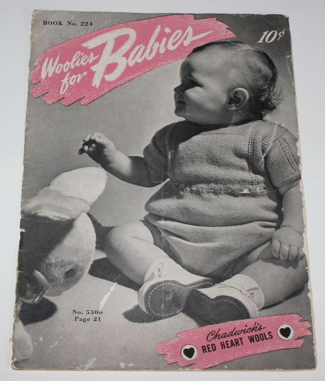 40s Chadwick's J&P Coats Woolies for Babies Crochet - Etsy