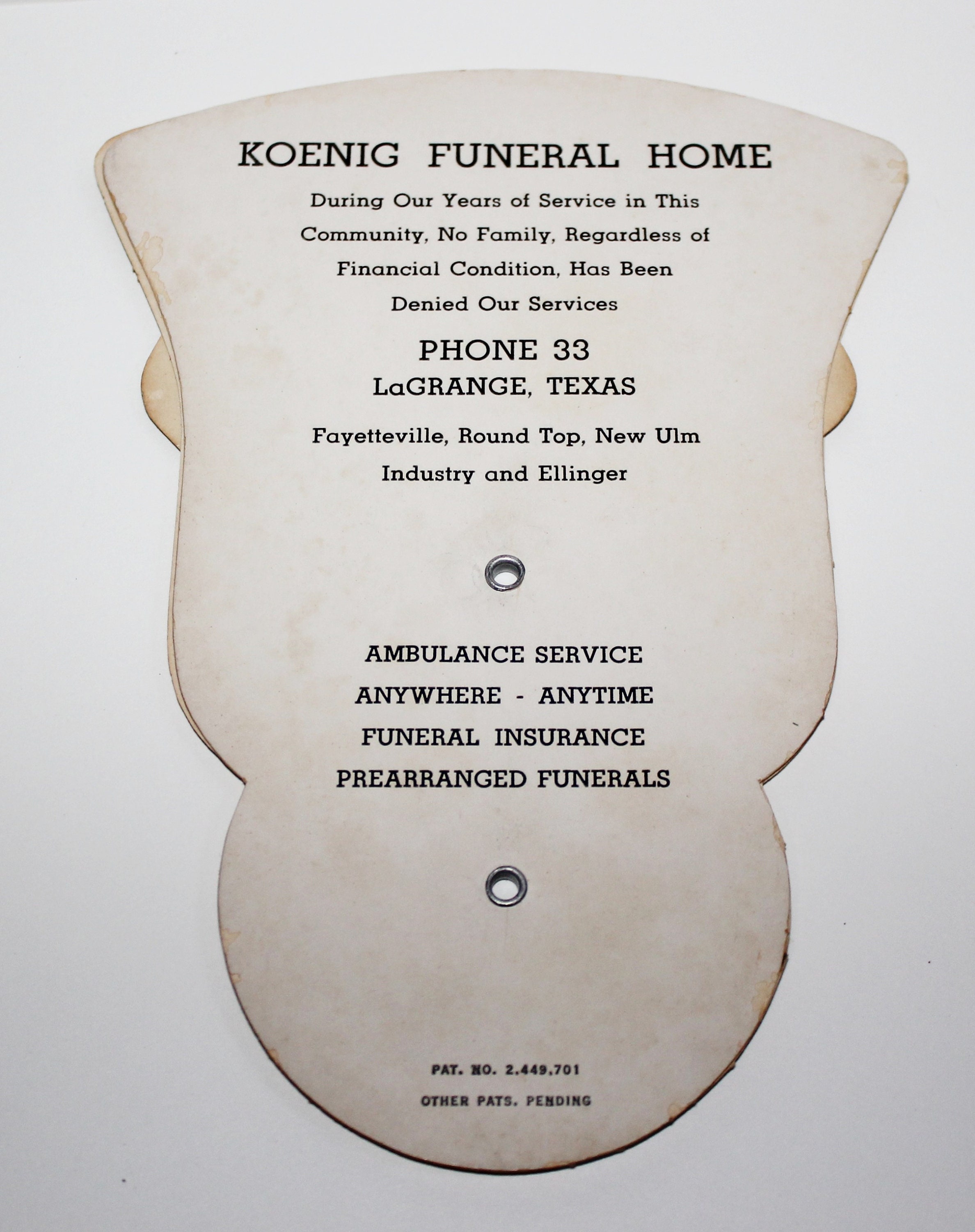 Vintage Funeral Fan, 50s Jesus With Lambs Fan, Koening Funeral Home La ...