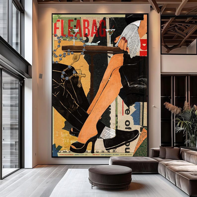 Fleabag Movie Poster | Canvas Wall Art | Limited Collection | Unframed ...