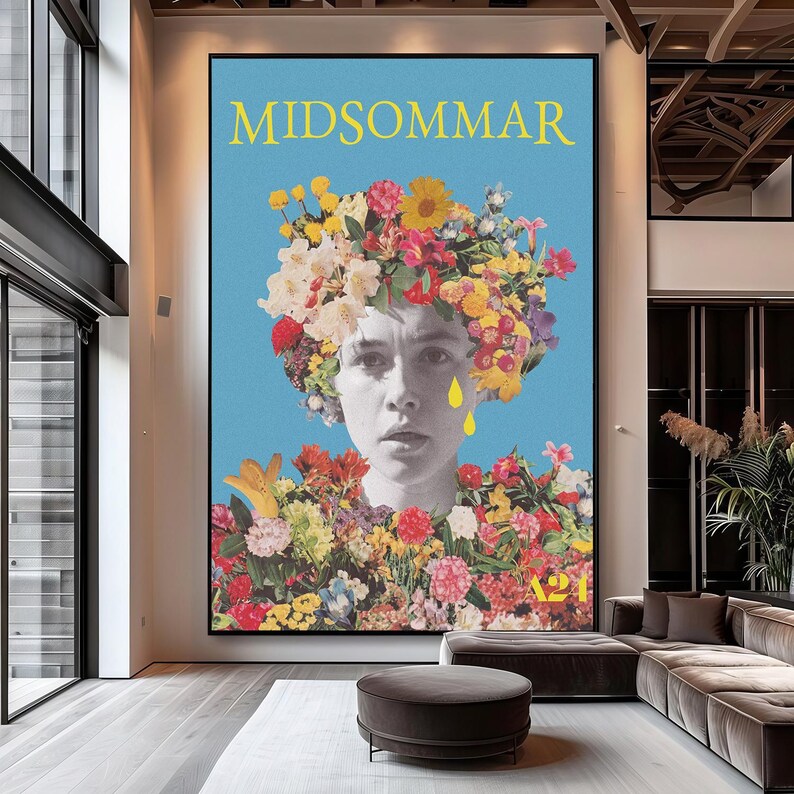 Midsommar Movie Poster | Canvas Wall Art | Limited Collection ...