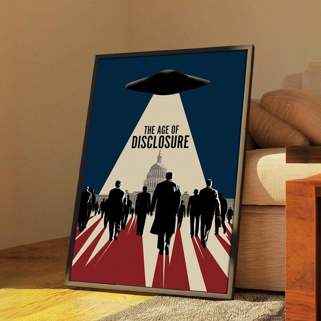 The Age of Disclosure Movie Poster | Canvas Wall Art | Limited ...