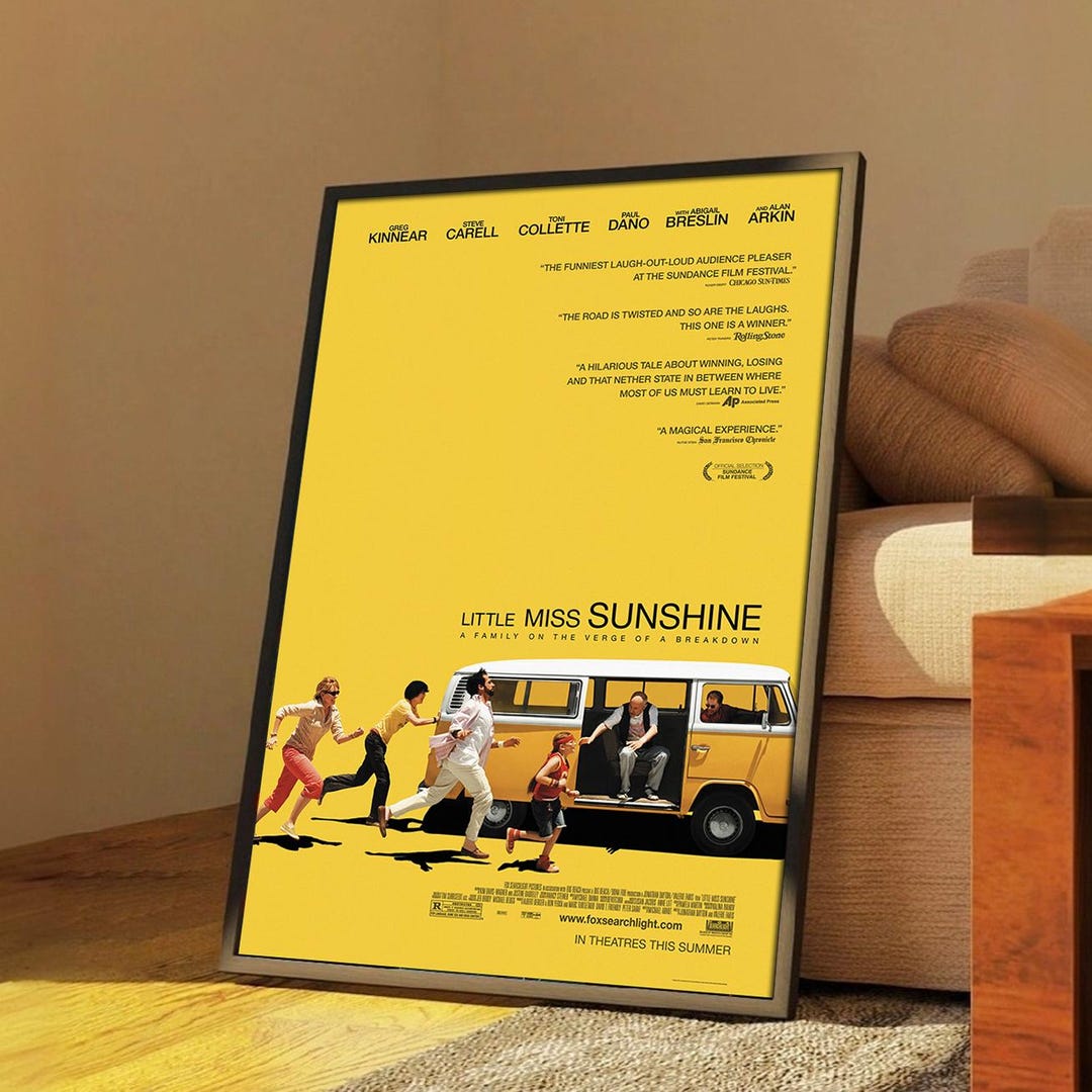 Little Miss Sunshine Movie Poster | Canvas Wall Art | Limited ...