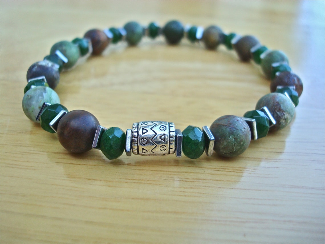 Men's Spiritual Healing Protection Serenity Bracelet - Etsy