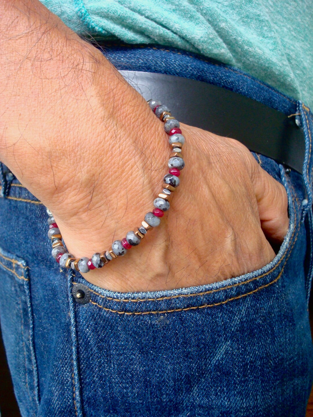 Men's Spiritual Healing, Protection, Serenity, Transformation Bracelet ...
