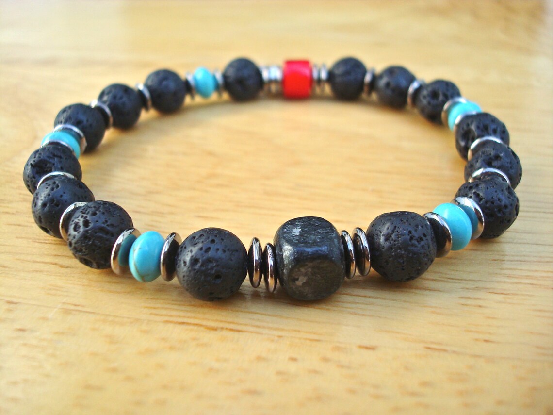 Men's/unisex Spiritual Protection Bracelet With Semi | Etsy