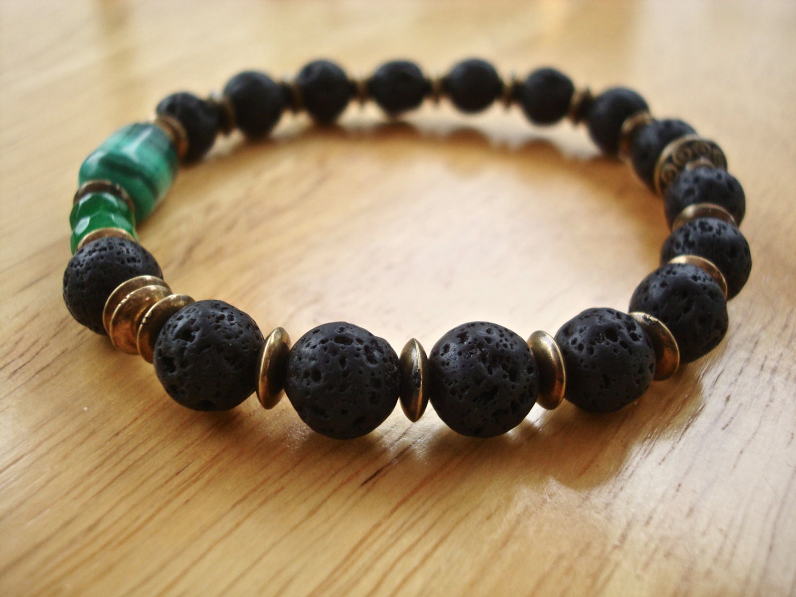 Men's Spiritual Protection Wisdom Courage Bracelet With - Etsy