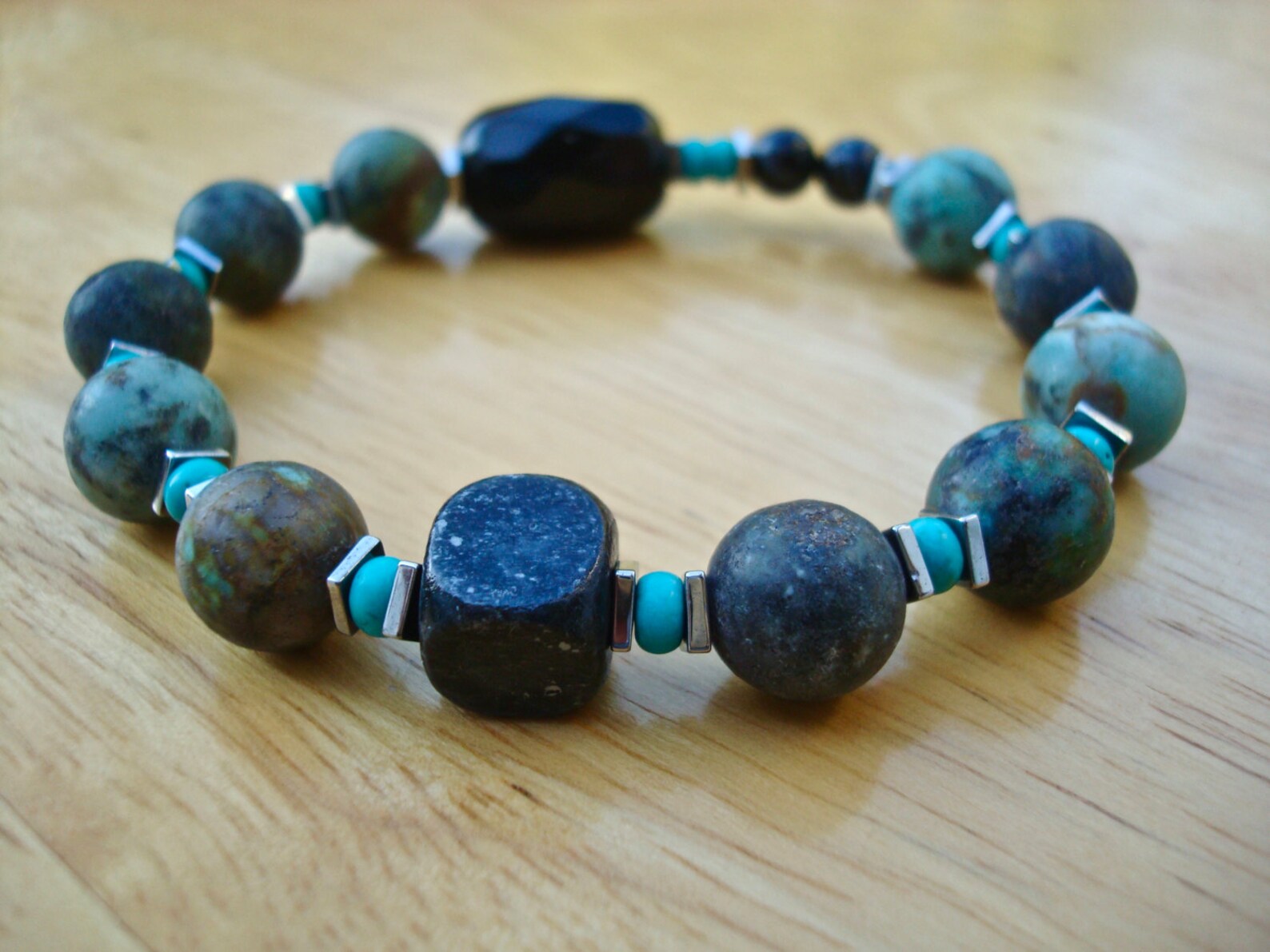 Men's Spiritual Healing Protection Love Bracelet with | Etsy