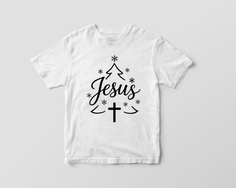 Jesus Christmas Tree Svg,bible Verse Svg Png,christian Christmas Png ...
