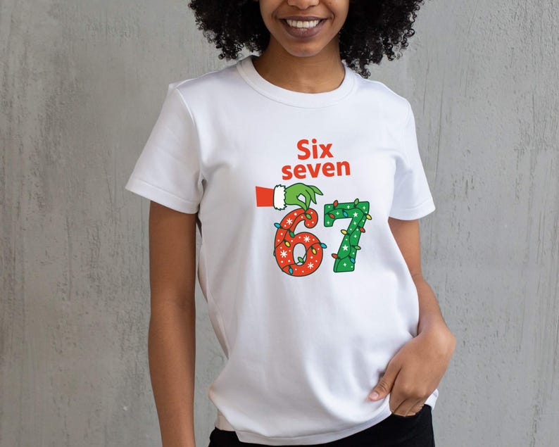 Grinch Christmas SVG PNG, Six Seven Meme Christmas Png,grinc Christmas ...