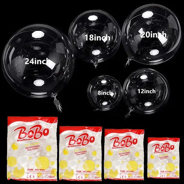 Clear Transparent Balloons - Etsy