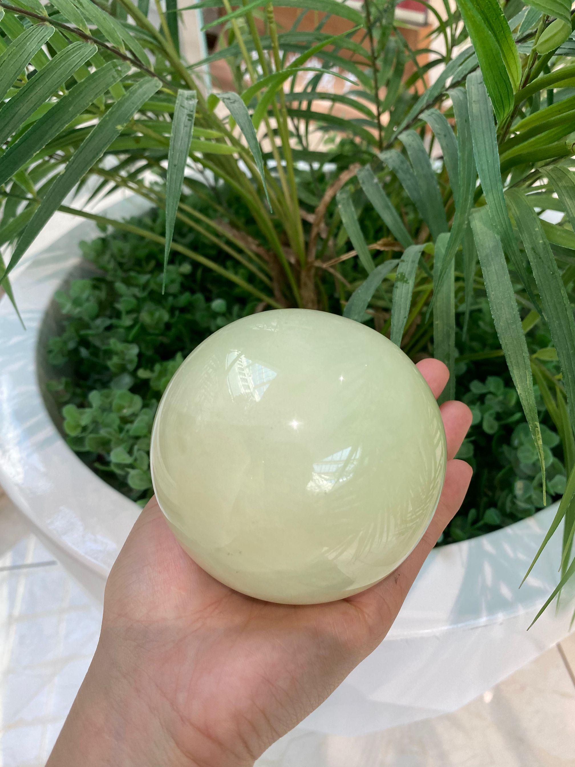 Fluorescent Stone Balls Processed From Natural Barite - Etsy