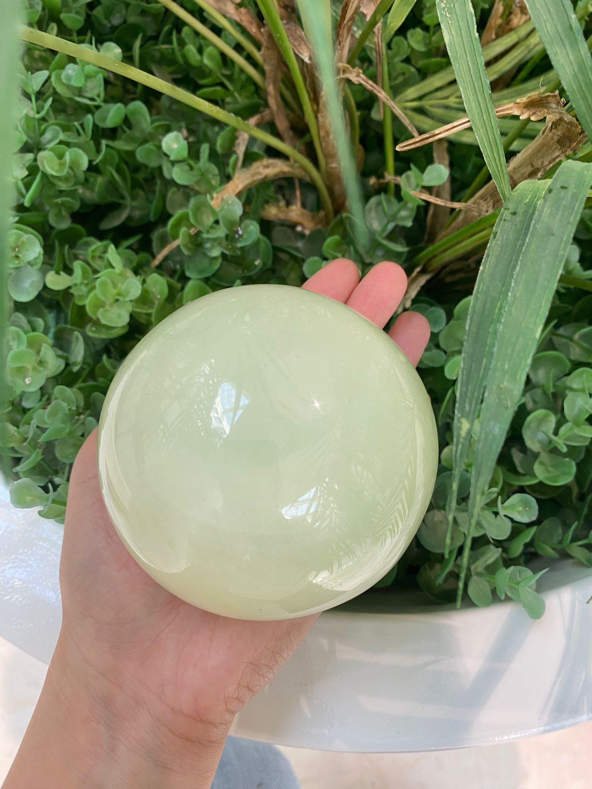 Fluorescent Stone Balls Processed From Natural Barite - Etsy